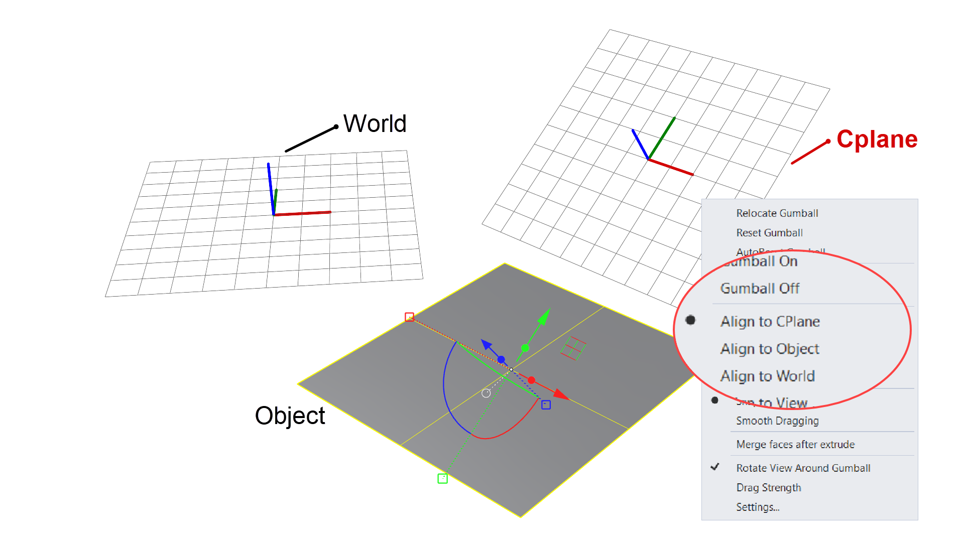 Rhino - 操作轴: 技术指南