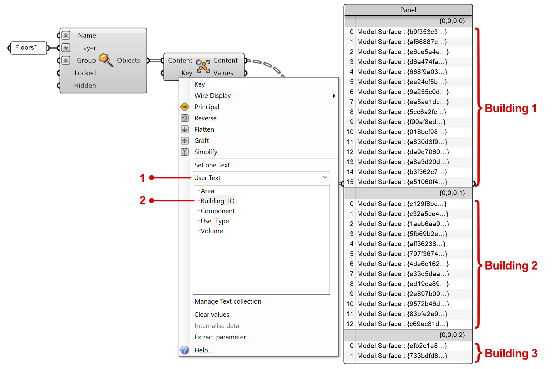 Rhino - Grouping and Filtering Data Rhino - Grouping and Filtering Data