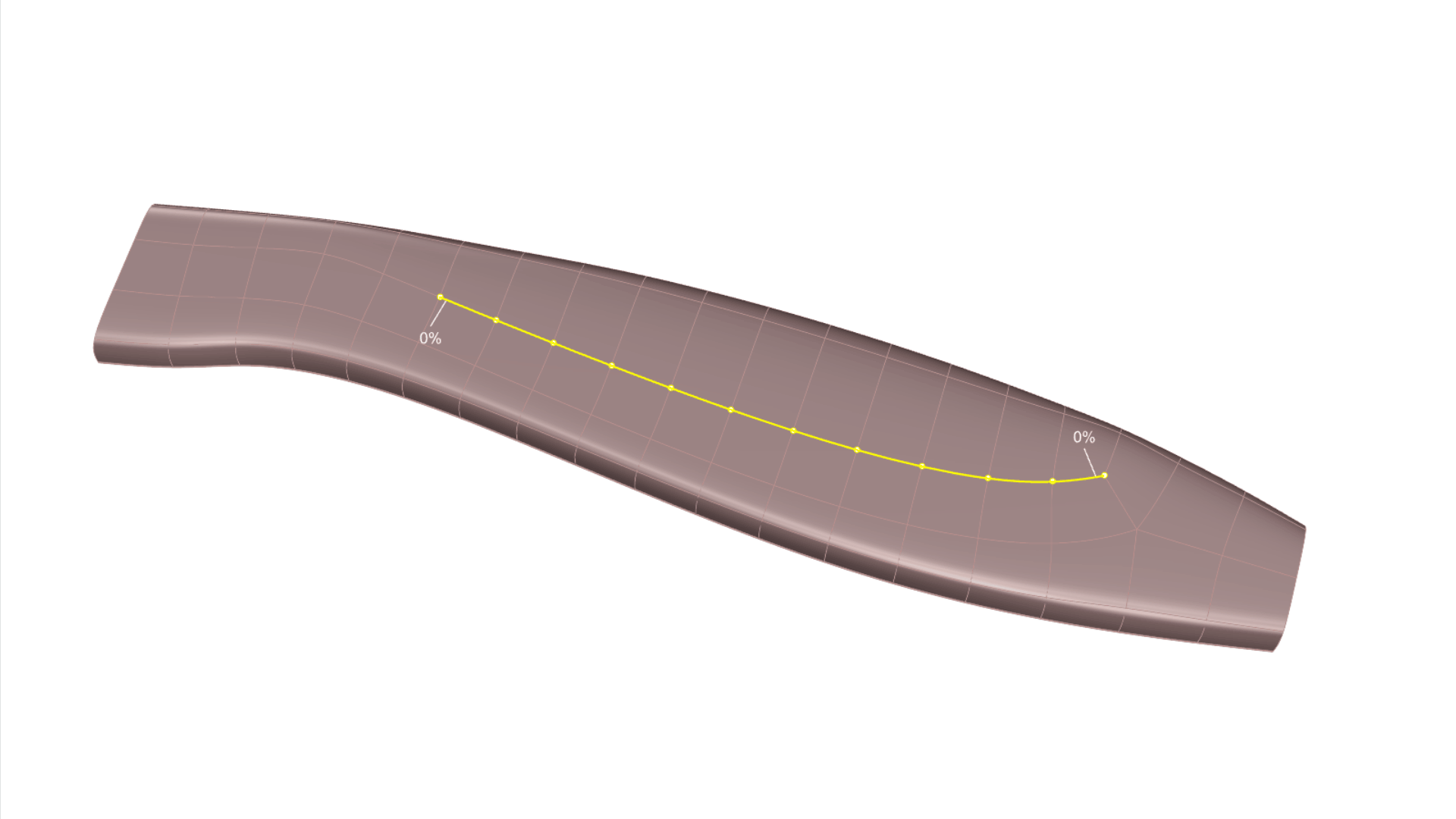 Rhino - Knife Handle: Create Fading Features