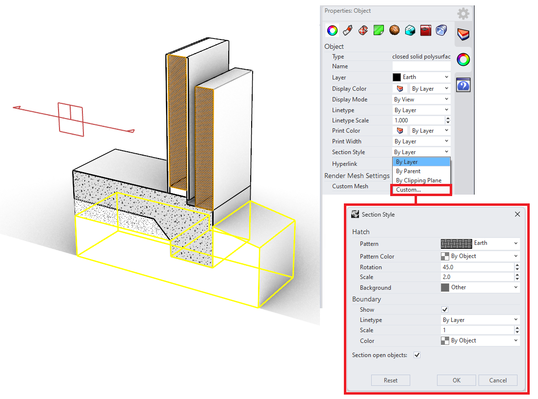 Rhino - Section Styles