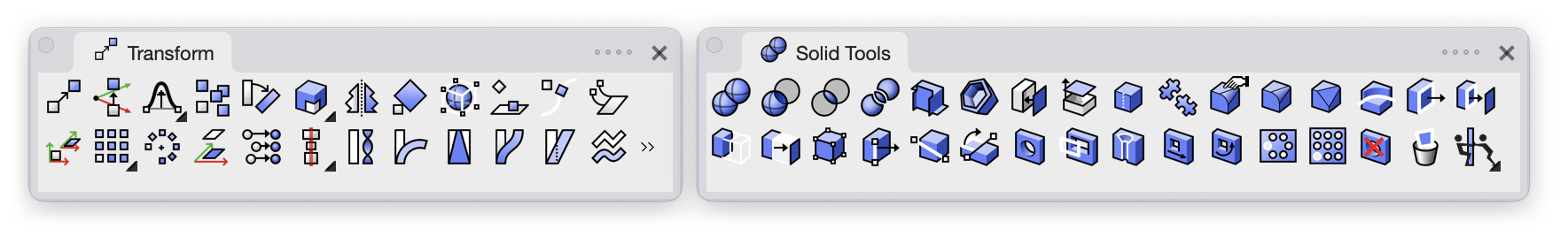 Rhino - Fonctions et caractéristiques